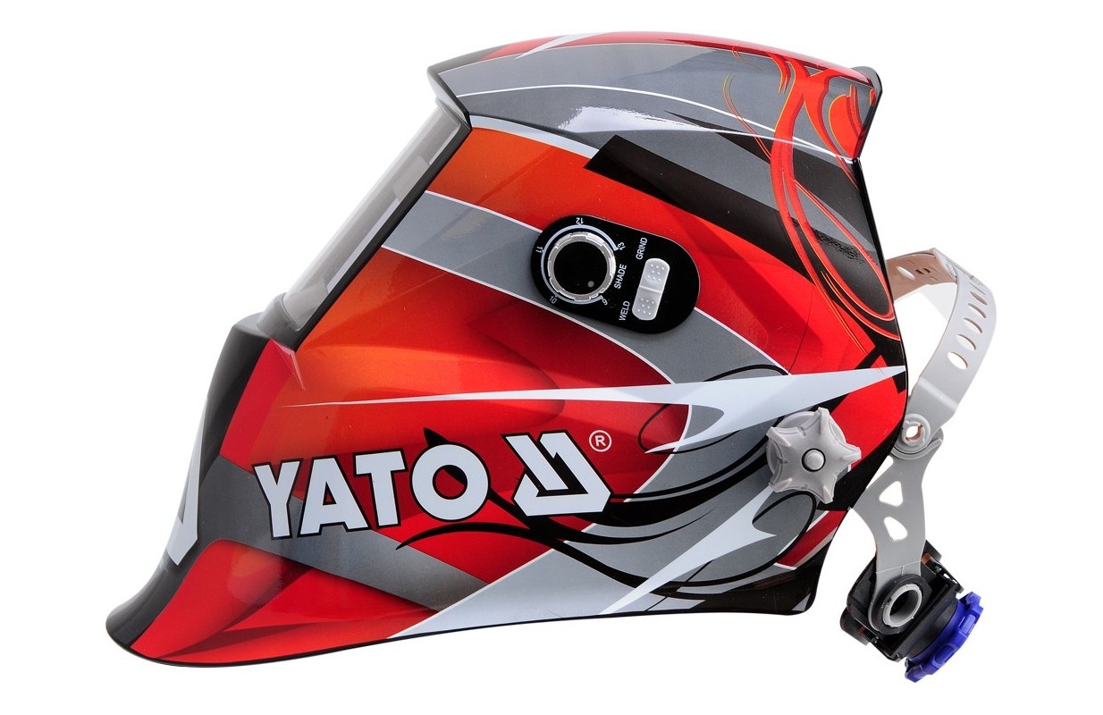 Automātiski aptumšojoša metināšanas maska/vizieris (YT-73921) - Prooftools